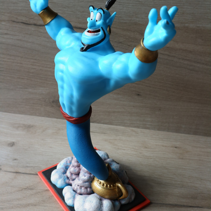 3D Printable Aladin's Genie by Jan Šístek