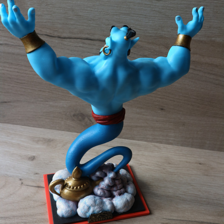 3D Printable Aladin's Genie by Jan Šístek