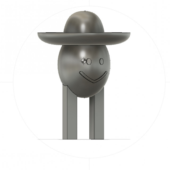 3D Printable Un Poco Loco Egg by nigel anderson