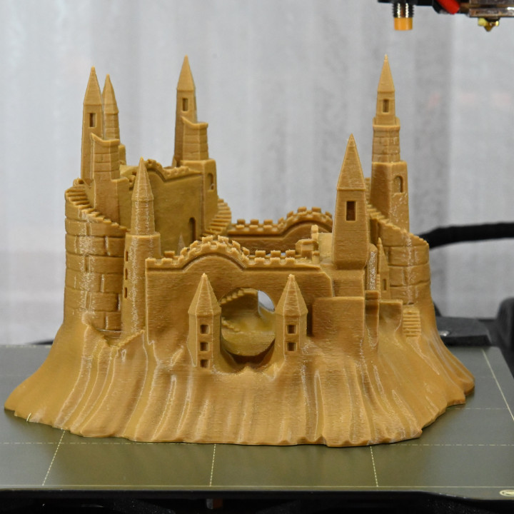 3D Print of Sandcastle by steve220