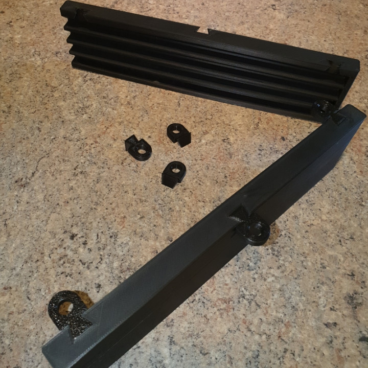 3D Printable Steel sheet shelf by Peter Scheler