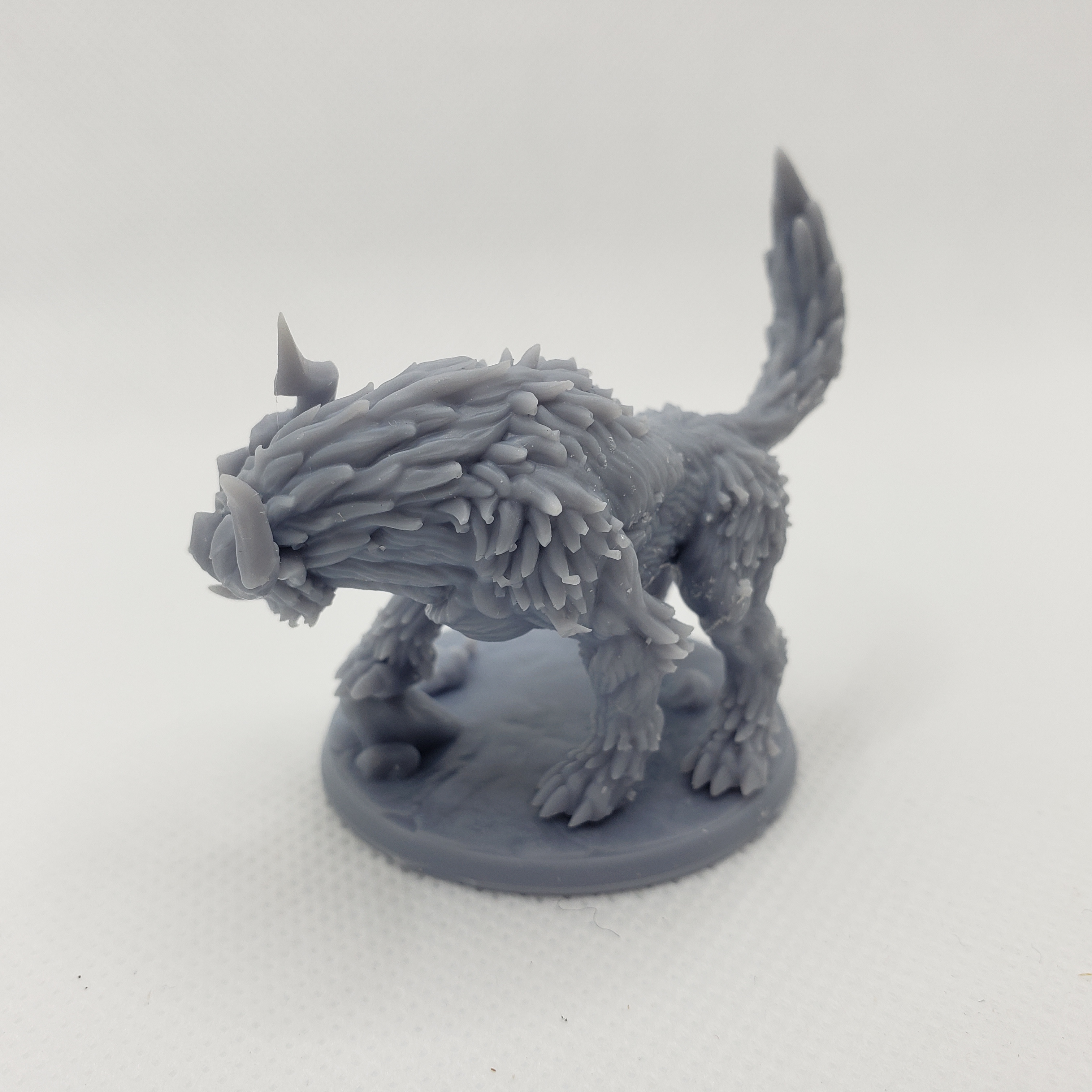 3D Printable Gorefang the Worg & Mounted Heroes by Artisan Guild