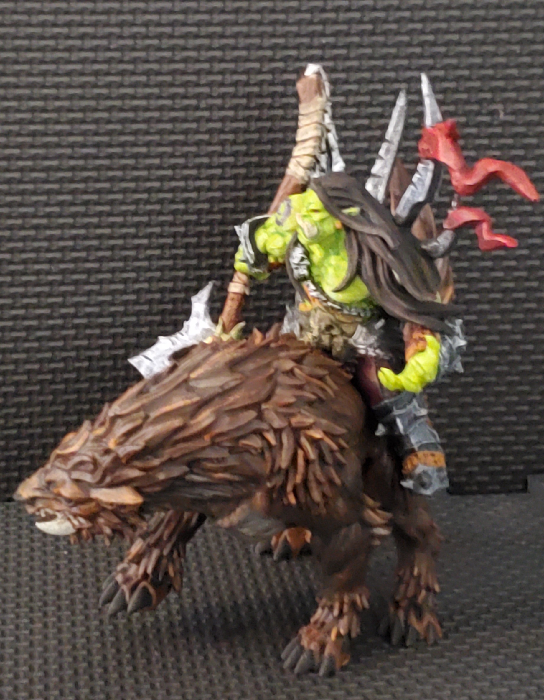 3D Printable Gorefang the Worg & Mounted Heroes by Artisan Guild