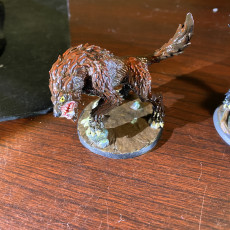 3D Printable Gorefang the Worg & Mounted Heroes by Artisan Guild