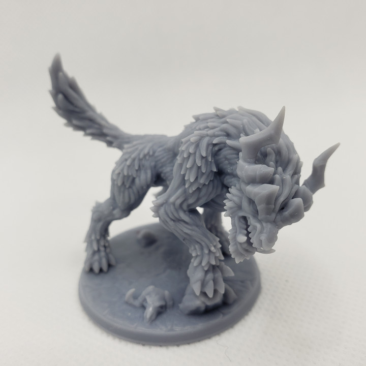 3D Printable Gorefang the Worg & Mounted Heroes by Artisan Guild