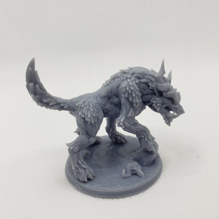 3D Printable Gorefang the Worg & Mounted Heroes by Artisan Guild
