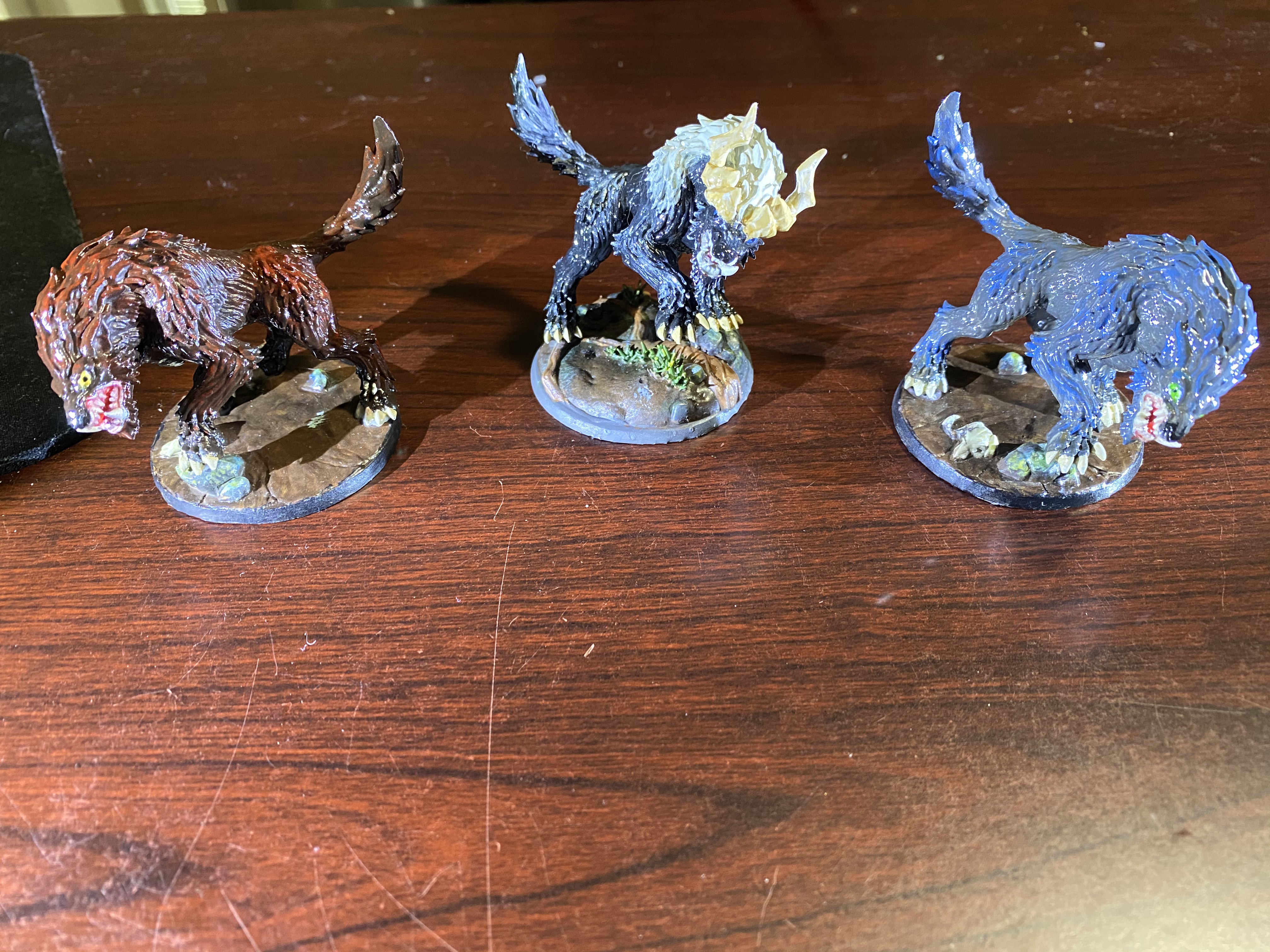 3D Printable Gorefang the Worg & Mounted Heroes by Artisan Guild