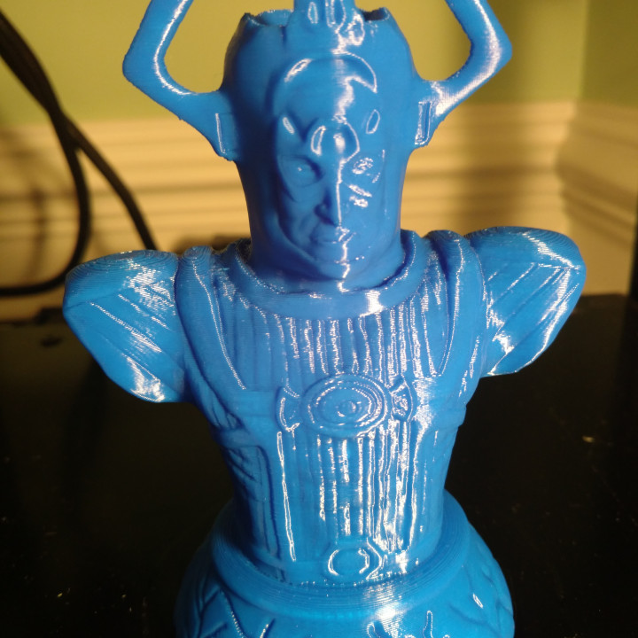 3D Printable Galactus Bust by Mike Arsenault