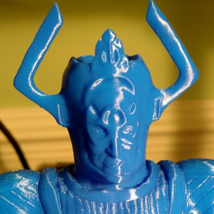 3D Printable Galactus Bust by Mike Arsenault
