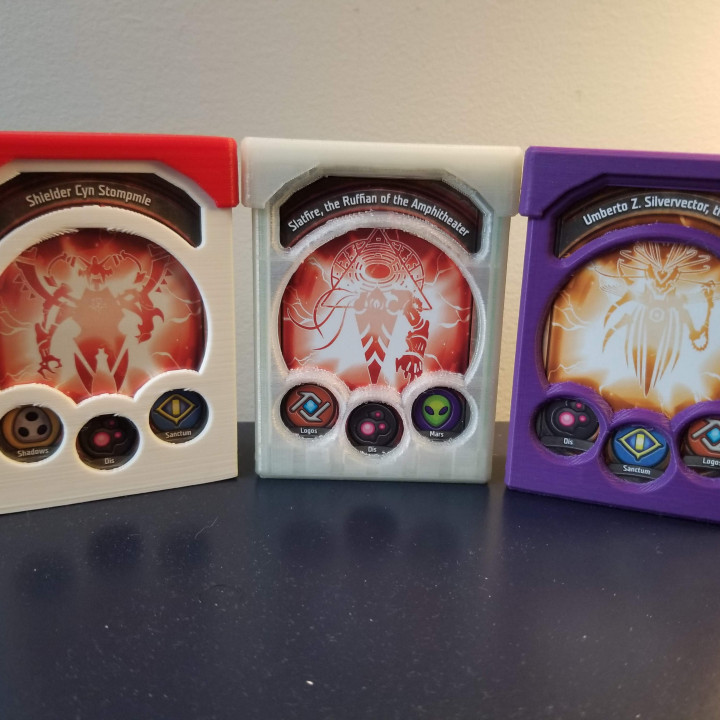 3D Printable Keyforge Deck Box by Joel Bonasera