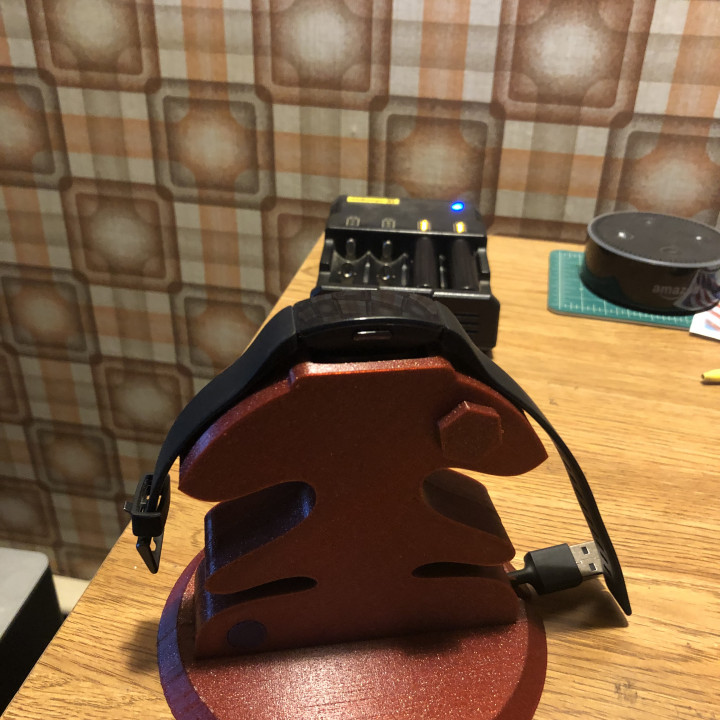 3D Printable FitBit Inspire HR charging stand by Jake Kleiner