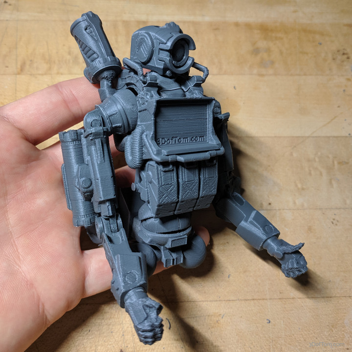 3D Printable Pathfinder from Apex Legends articulated action figure by ...