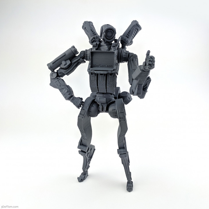 3D Printable Pathfinder from Apex Legends articulated action figure by ...