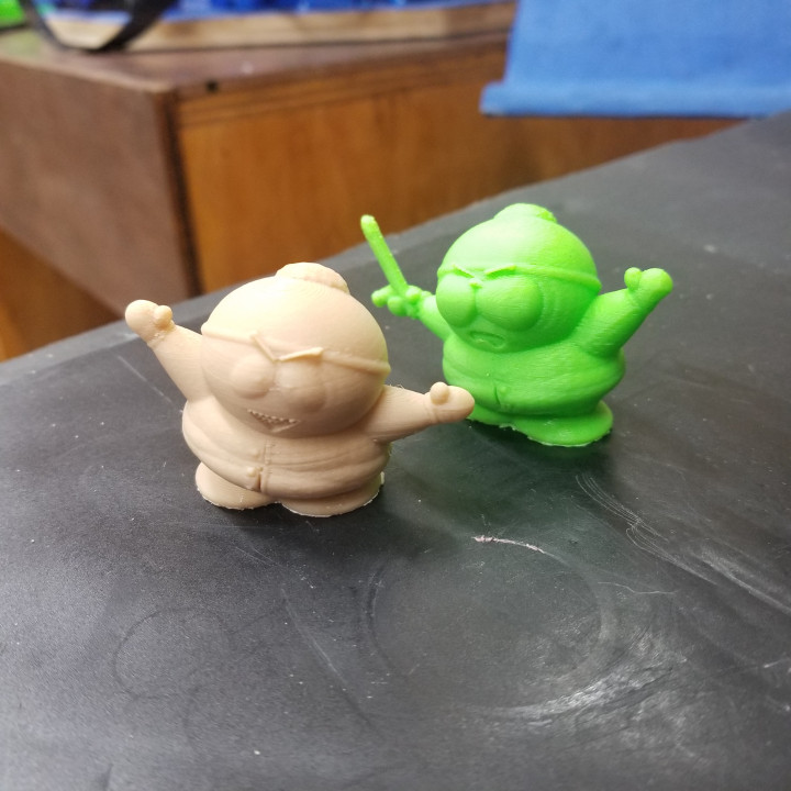 3D Print of Cartman/Cartman Cop by littleTup