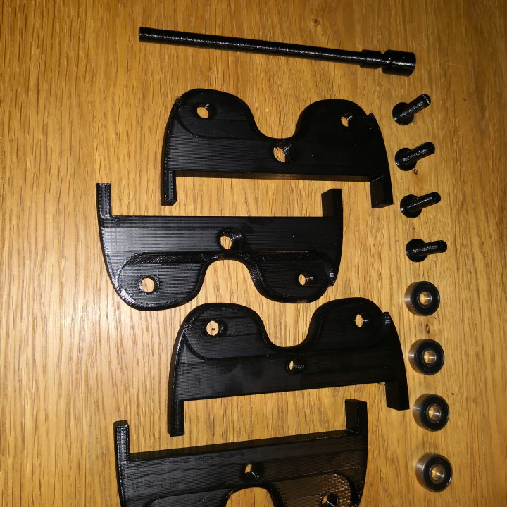 3D Printable Creality CR-10 S5 Filament Spool Holder by Oliver Scheifinger