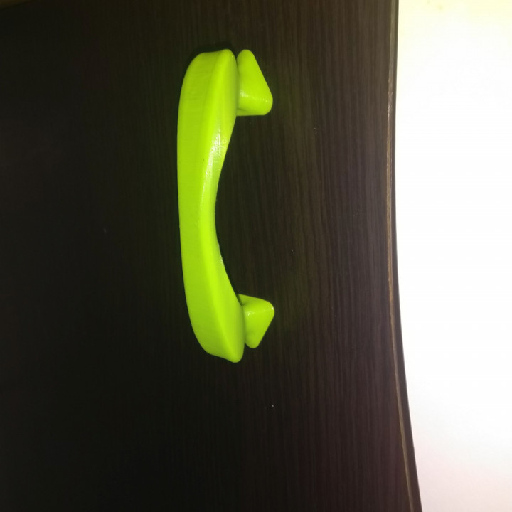 3D Printable Kitchen drawer handle by Marius Adam