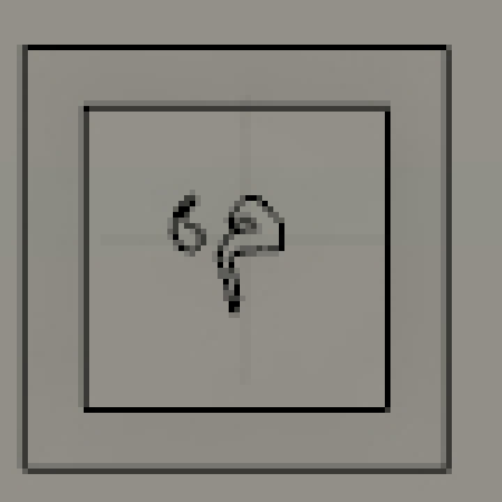 3D Printable Arabic Letter Steel Punch by David Danon