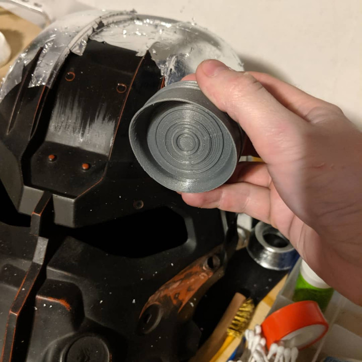 3D Printable lilykill1 's T60 Helmet Mods by Connor M