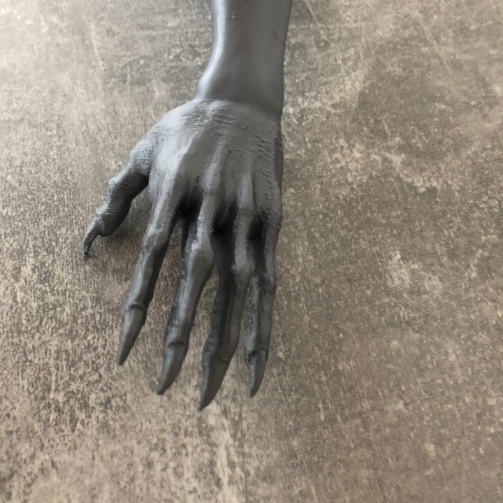 3D Printable Werewolf Hand by LF-Design