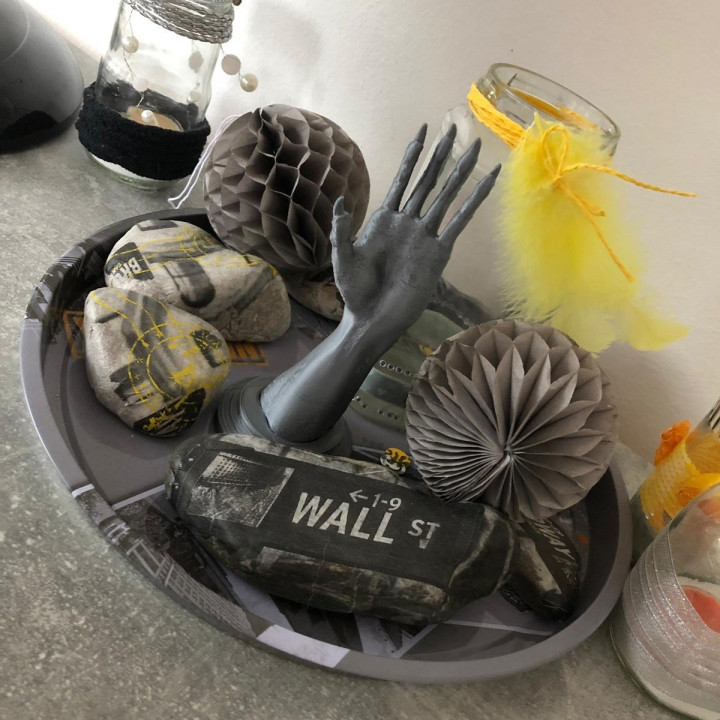 3D Printable Werewolf Hand by LF-Design