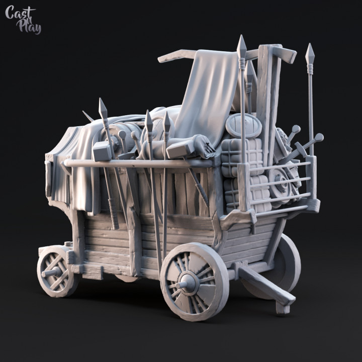 3D Printable Caravan (Pre-Supported) by Cast n Play