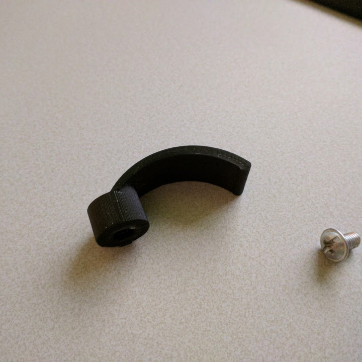 3D Printable Cable Clip by Rick