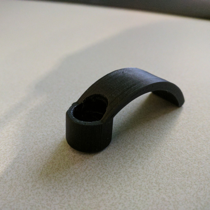3D Printable Cable Clip by Rick