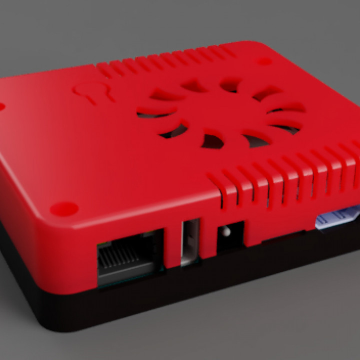 3D Printable Odroid XU4 Case by Jeremy Walker
