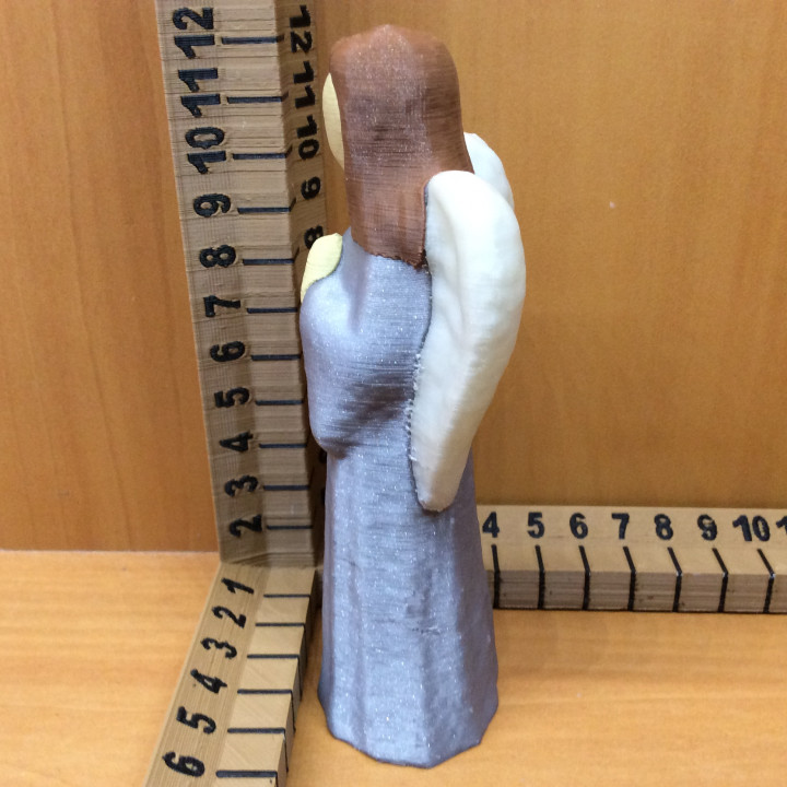 3D Printable Angel Ornamental Statue by Star Labs 3D, LLC