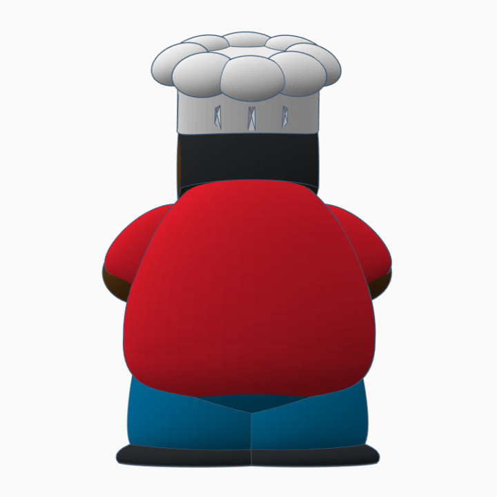 3D Printable Chef/Darth Chef by Cormac Calcaterra