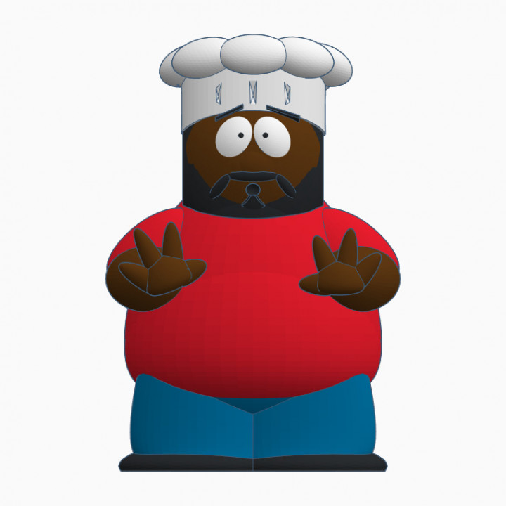 3D Printable Chef/Darth Chef by Cormac Calcaterra