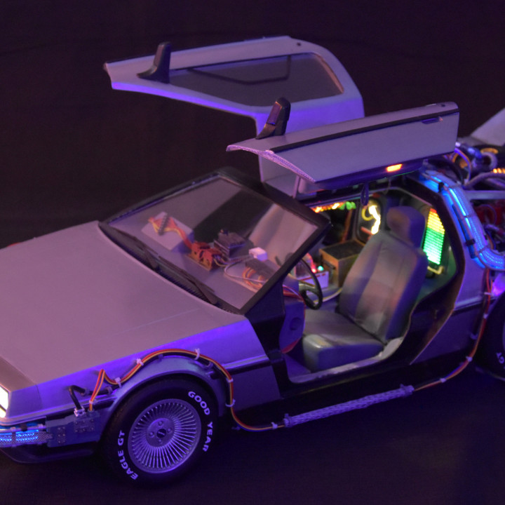 3D Printable Delorean 1-8 Scale Part Pacman 3D print by Did3D
