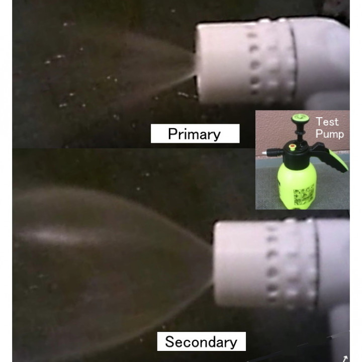 3D Printable Jet Engine Component; Fuel nozzle, Duplex type by Motoo Kondo