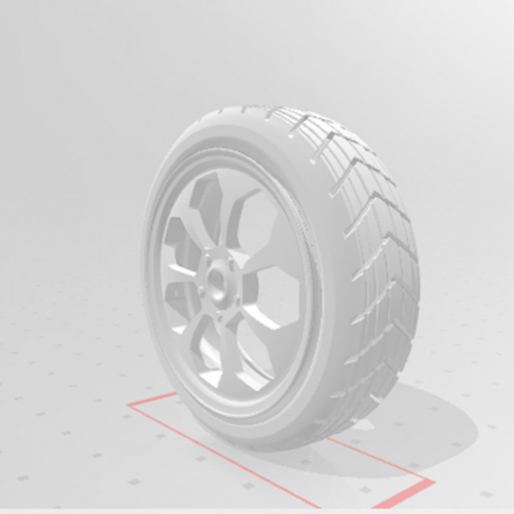 3D Printable Rim by Jose