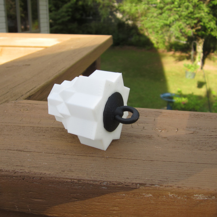 3D Printable Mini Deco Light by James Eckert