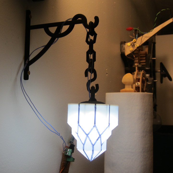 3D Printable Mini Deco Light by James Eckert