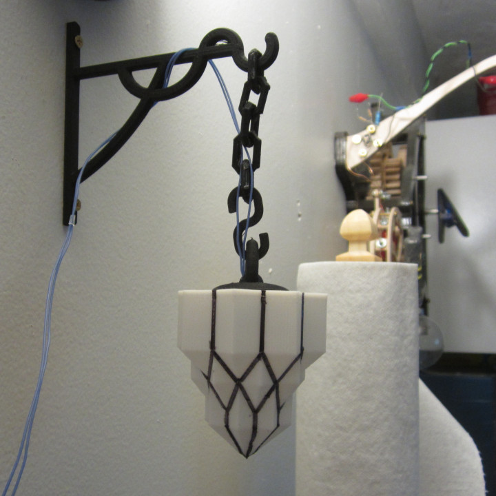 3D Printable Mini Deco Light by James Eckert