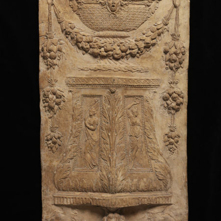 3D Printable Pilaster Panel by Victoria and Albert Museum, London