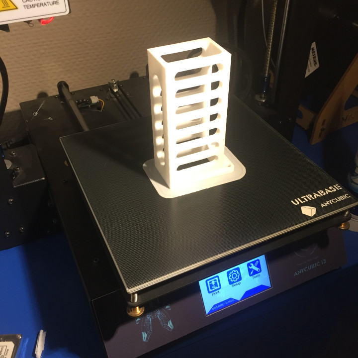 3D Printable Cloud key gen 2 rack mount by Redblock