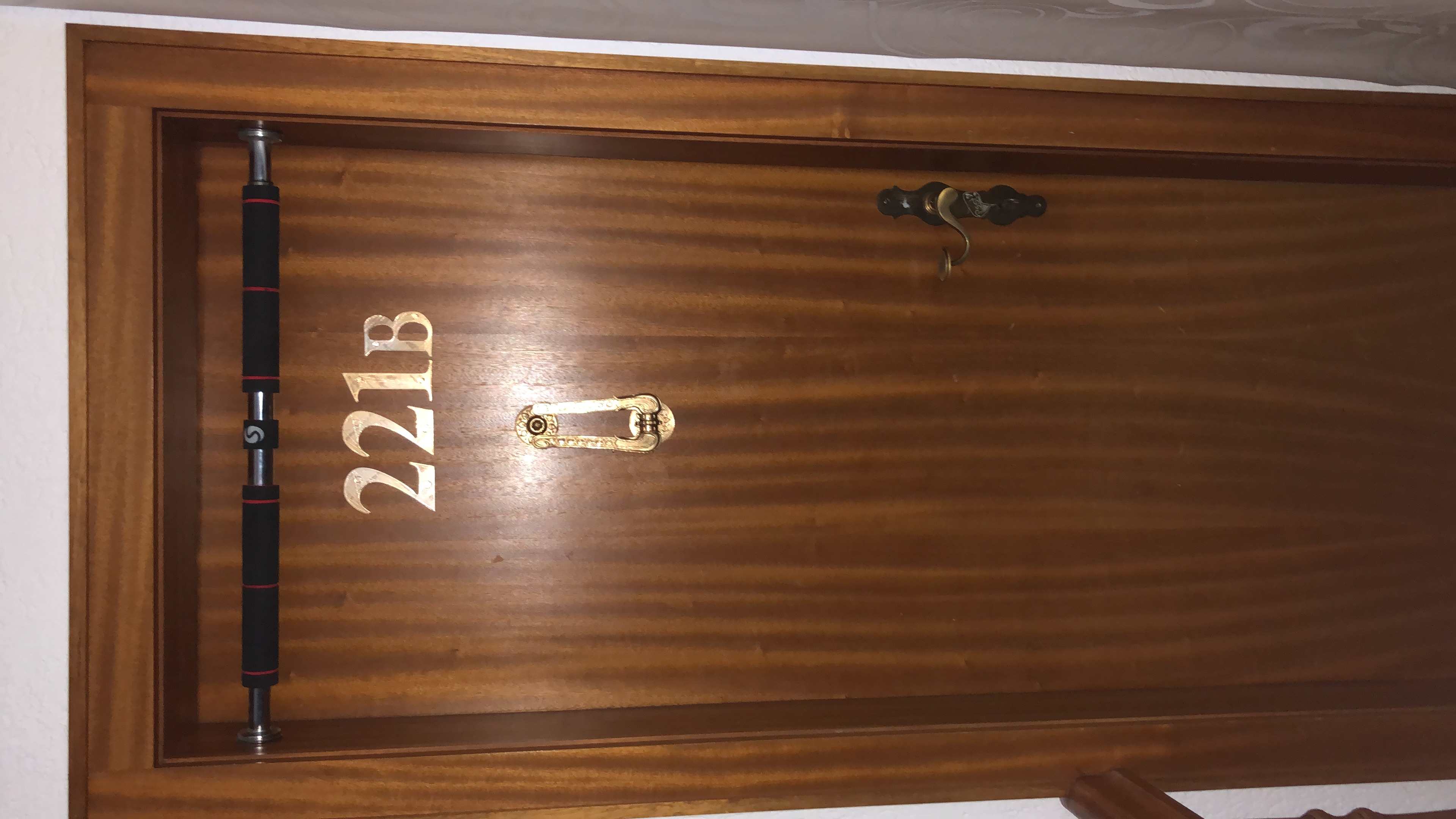 3D Printable Sherlock's 221B Door Kit by Ryan Khoo