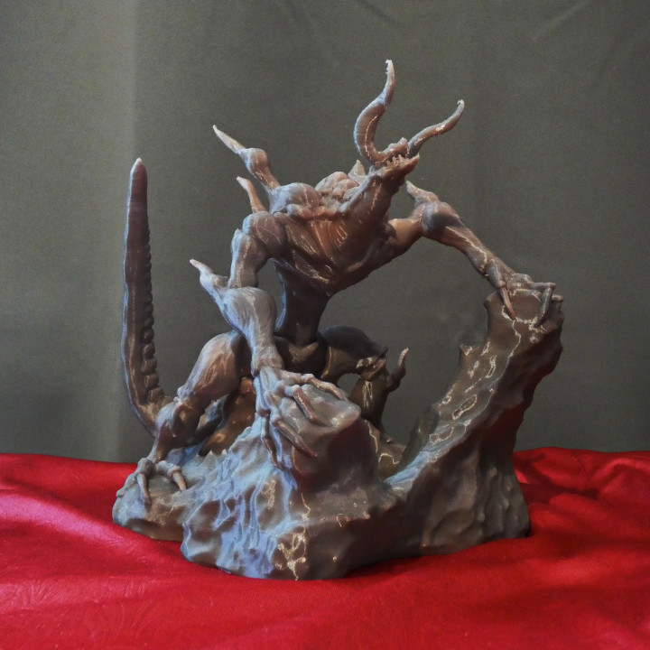3D Printable Ifrit by Jukka Seppänen