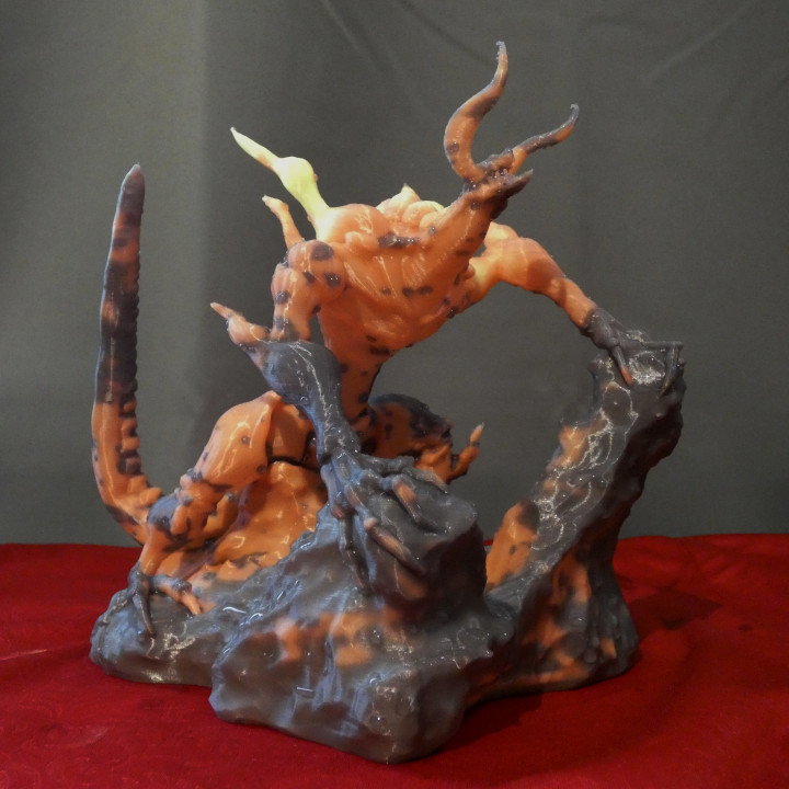 3D Printable Ifrit by Jukka Seppänen