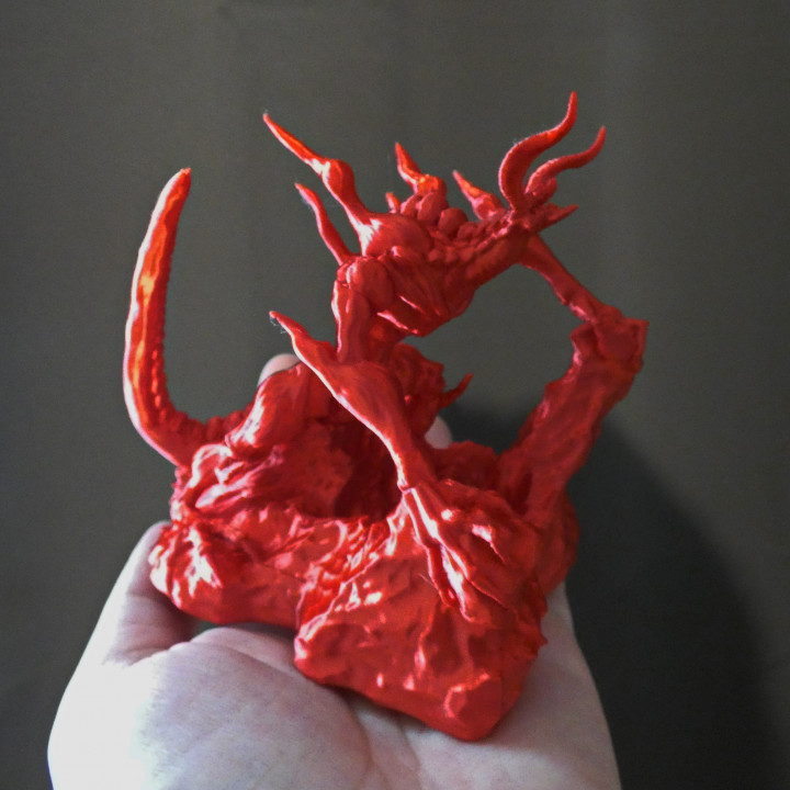 3D Printable Ifrit by Jukka Seppänen