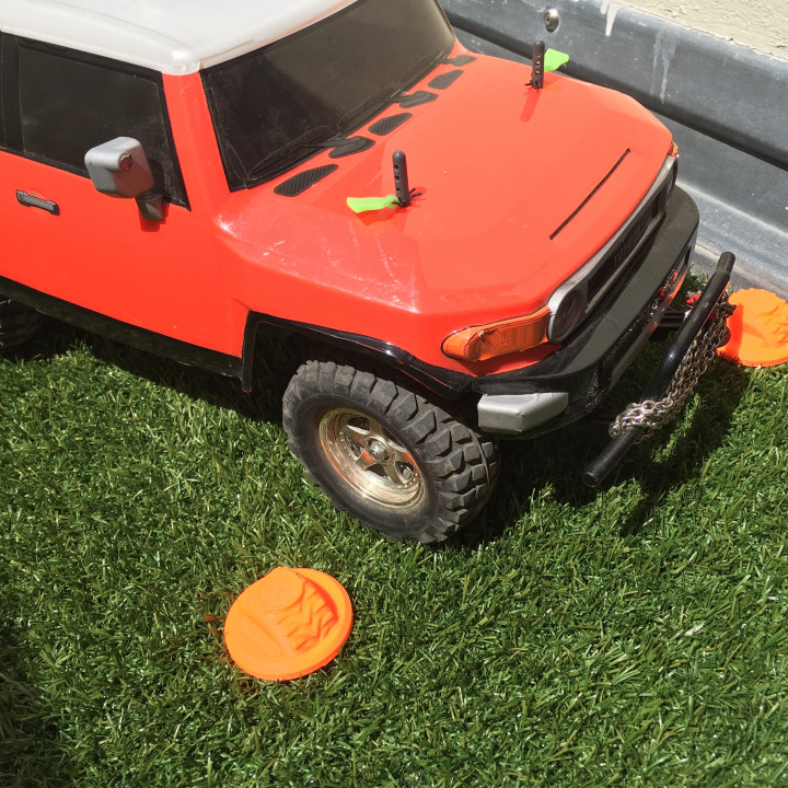 3D Printable Crawler/trial gate marker by Kroxcz
