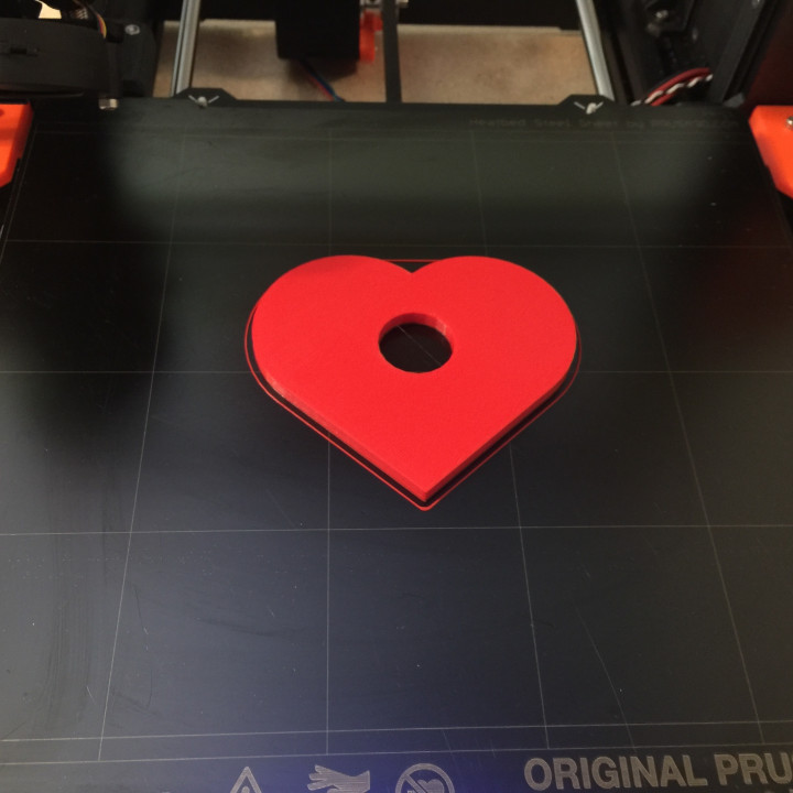3D Printable Heart -Standard -Version 3 -Heart Pinwheel by Star Labs 3D ...
