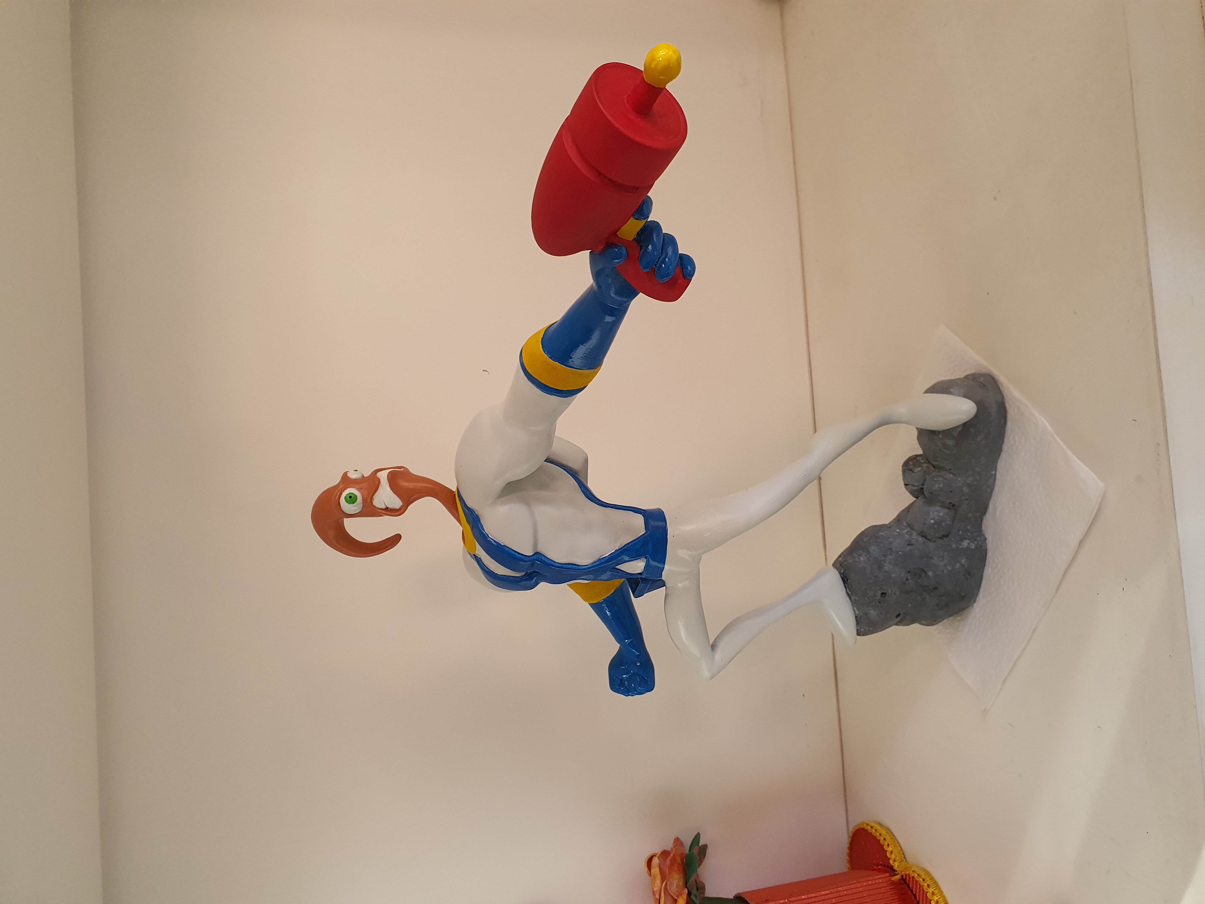 3D Printable Earthworm Jim by TAICED 3D