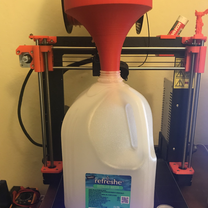 3D Printable Funnel by actual size