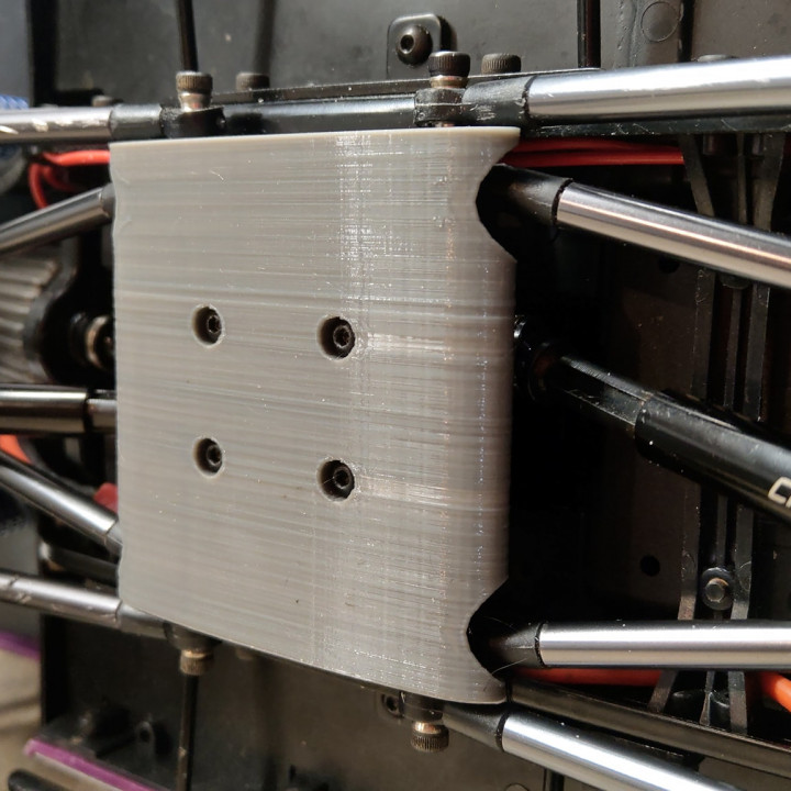 3D Printable Cross Rc Demon Skid plate by Johnny Burdon