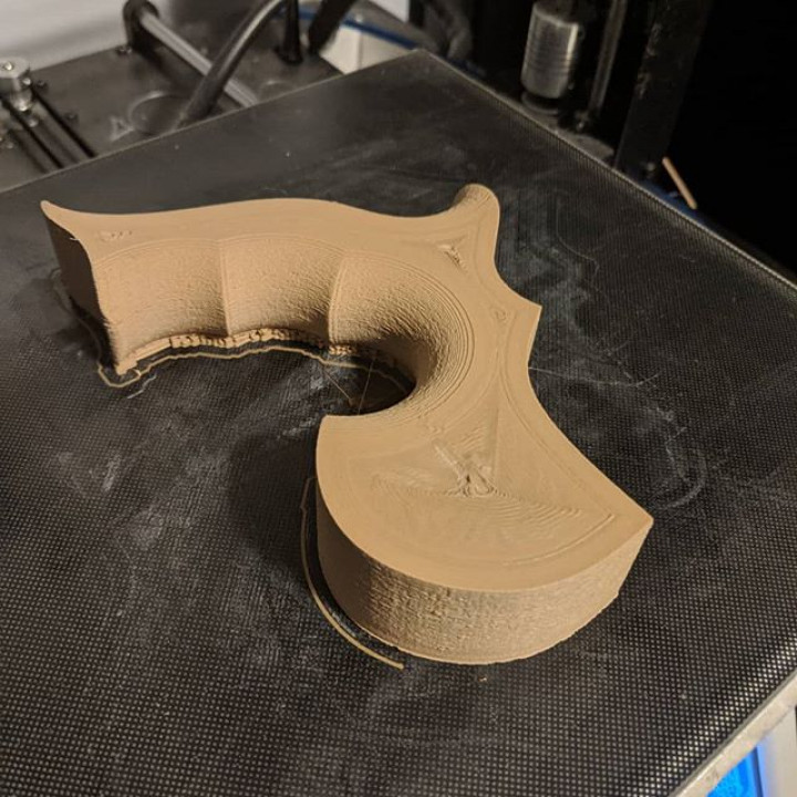 3D Printable Backsaw Handle Patterns by Connor M