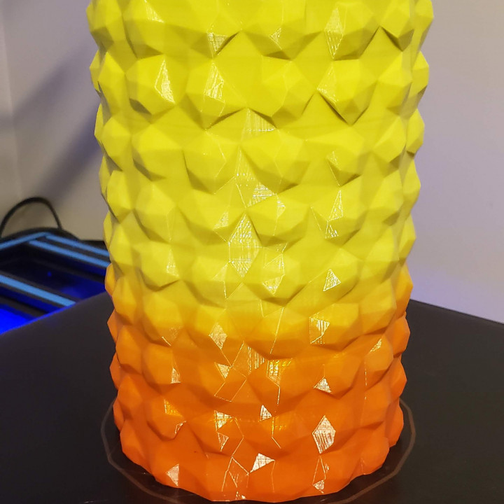 3D Printable Tall Low Poly Tube by Jordon